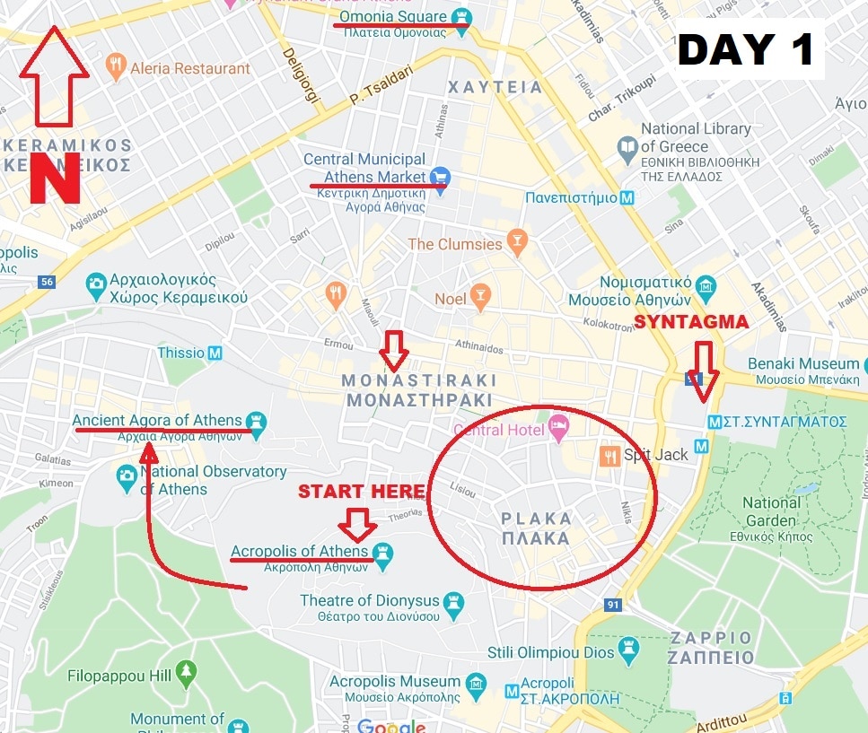 Best way to see Athens in 3 days - Tips from a local expert - Athens ...